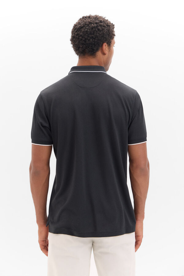 Polo coolmax® lisa con tips | Muške polo majice | WomenSecret
