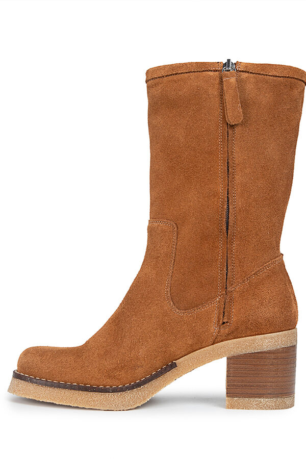 Bota tacón señora Menger Serraje | Botas y botines de mujer | WomenSecret