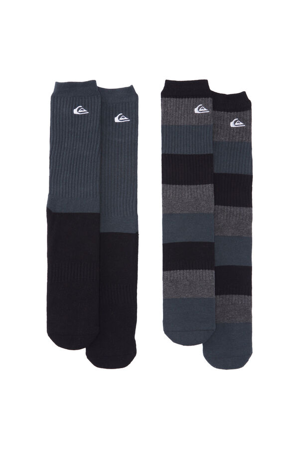 Qk Original Scallop - Pack of 2 Crew socks for men