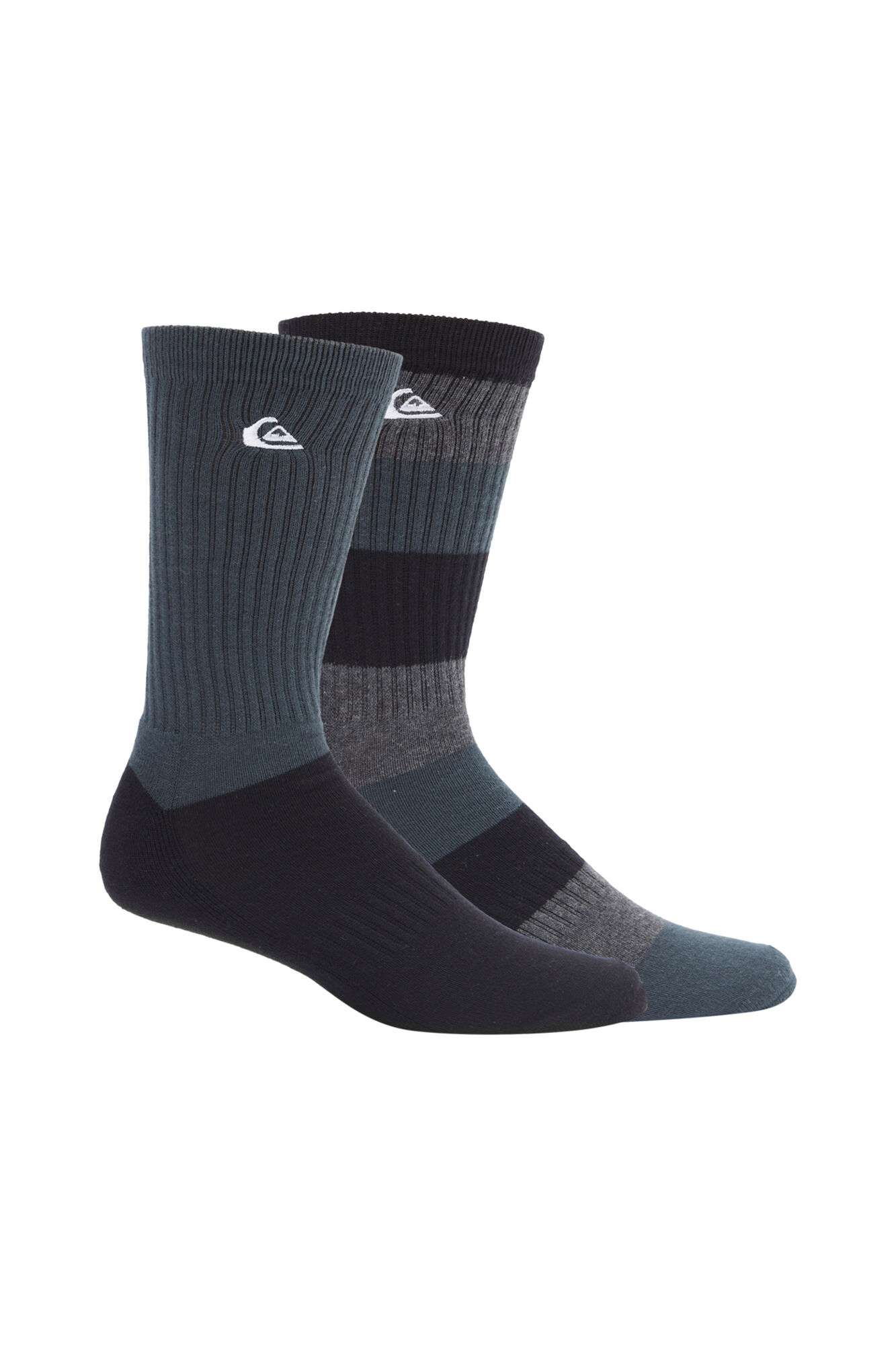 Qk Original Scallop - Pack of 2 Crew socks for men