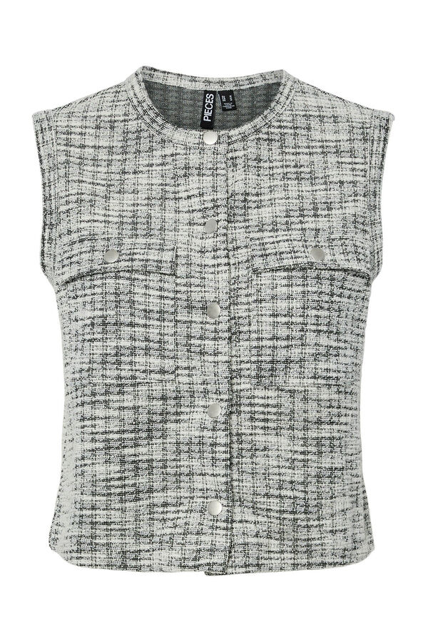 Chaleco con botones | Chalecos de mujer | WomenSecret