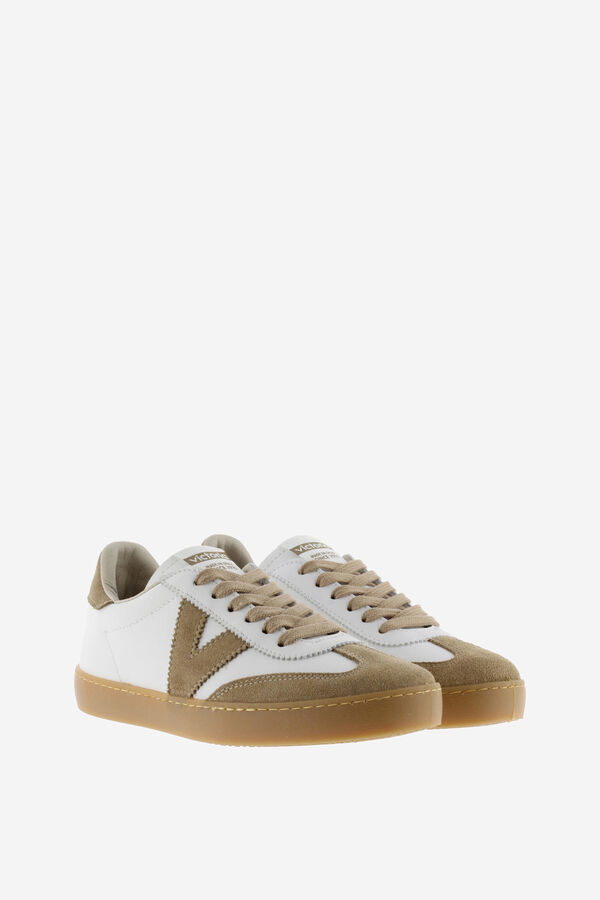 Tênis Victoria de pele sintético | Sapatilhas de mulher | WomenSecret