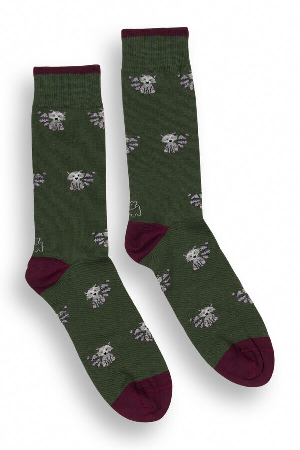 Calcetines hombre verde | Calcetines de hombre | WomenSecret