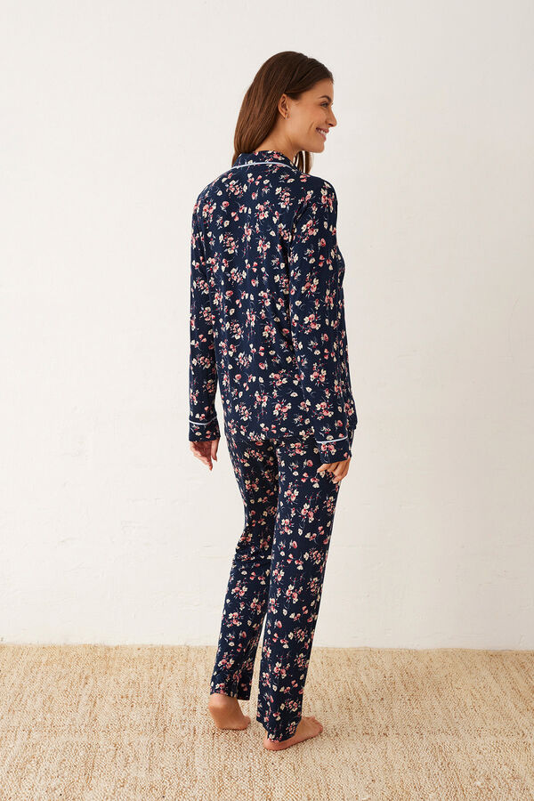 Modal long sleeve shirt pajamas | Piżamy damskie | WomenSecret