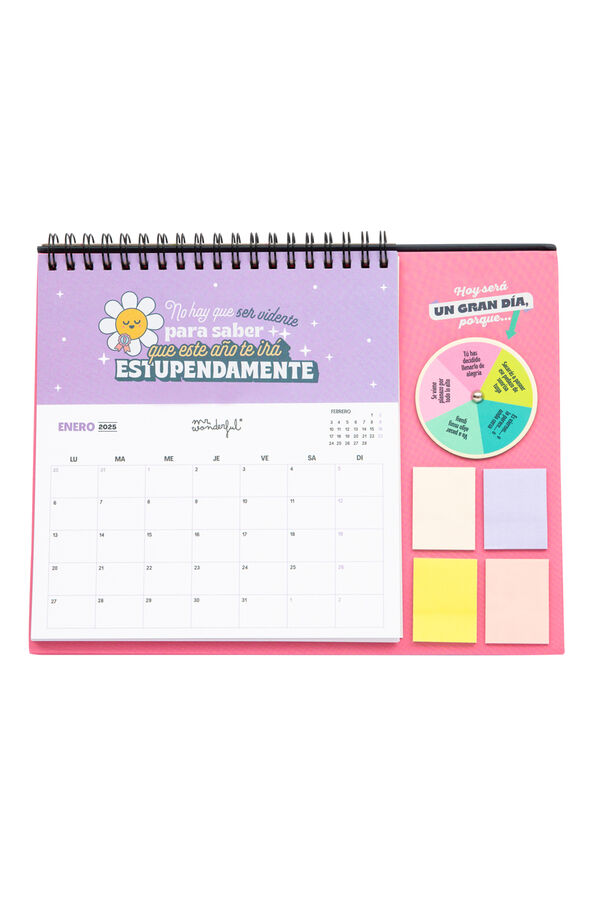 Desk calendar with roulette wheel 2025 - 2025: let the action begin ...