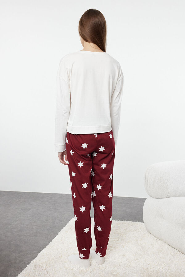 Red star print pyjamas set | Damenpyjamas | WomenSecret