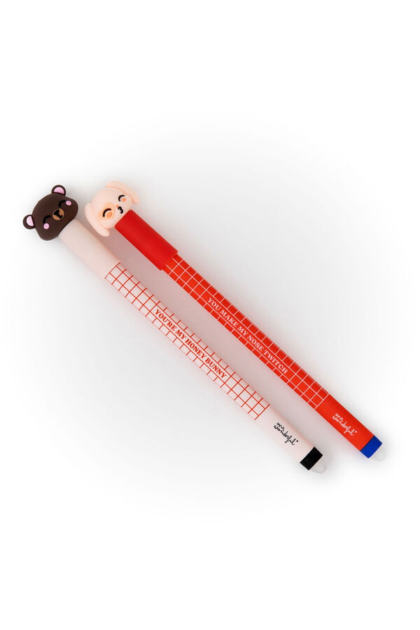 Set de 2 bolis borrables Bo-Bo para parejas - You’re my honey bunny ...