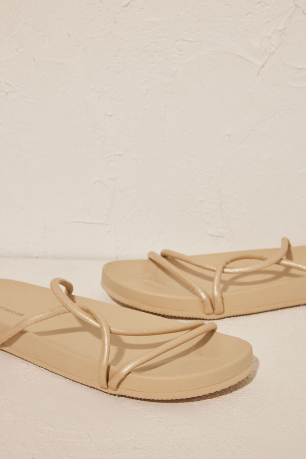 Chanclas entrelazadas extra-confort | Chanclas de mujer | WomenSecret