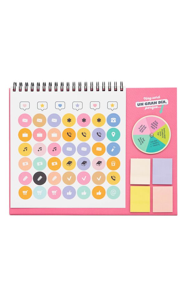 Desk calendar with roulette wheel 2025 - 2025: let the action begin ...