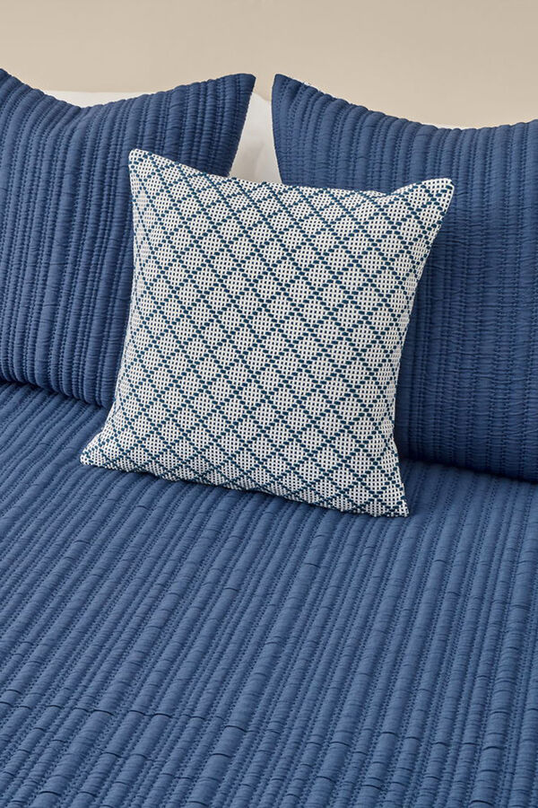 reversible plain quilt with stitching | Ágynemű és hálószoba-textíliák ...