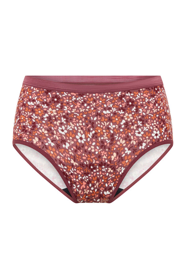 Pink High-waisted Bamboo Moderate Flow Period Panty | Ženske gacice ...