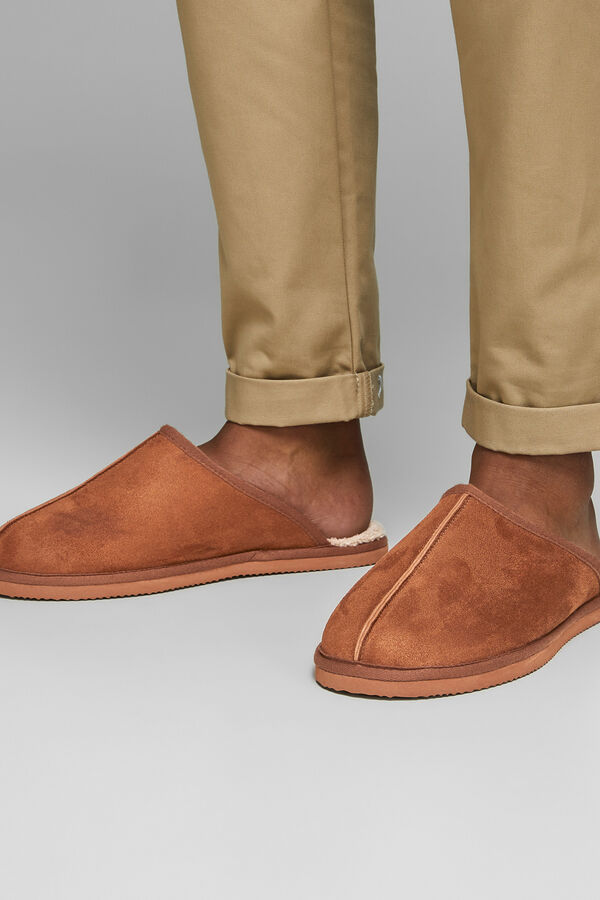 Zapatillas casa borreguito | Zapatillas de estar en casa para hombre | WomenSecret