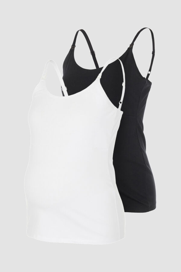 Pack camiseta tirantes 2 funciones | Camisetas de mujer | WomenSecret