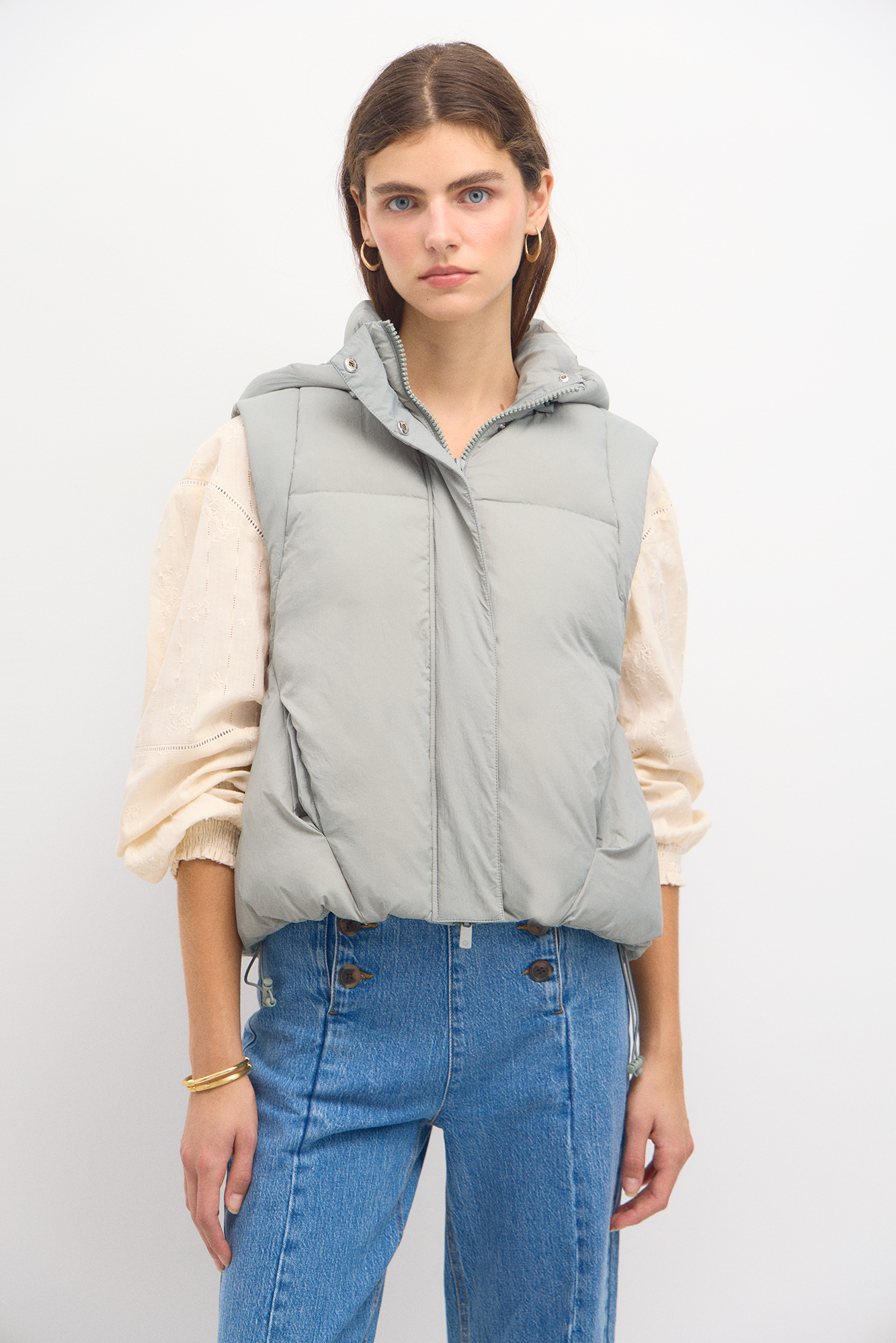 Daniela. Chaleco corto acolchado | Abrigos de mujer | WomenSecret