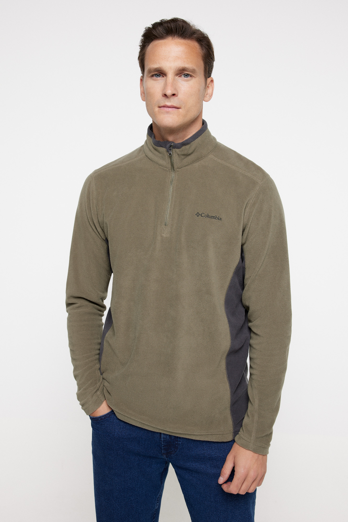 para homem Klamath Range™ II meia polar Masculina com fecho-éclair ...