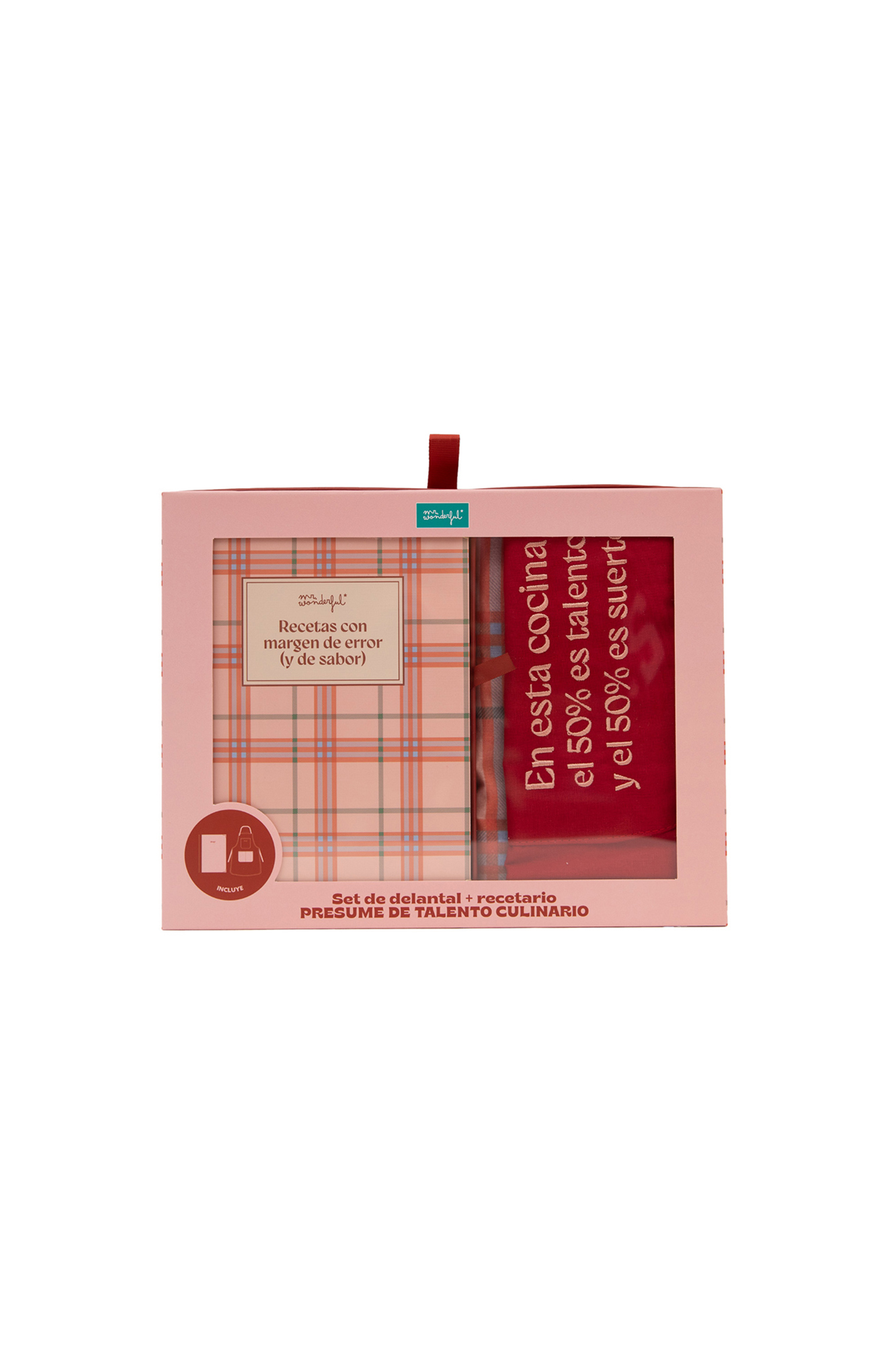Apron + recipe book set - Recipes with room for error (and taste ...