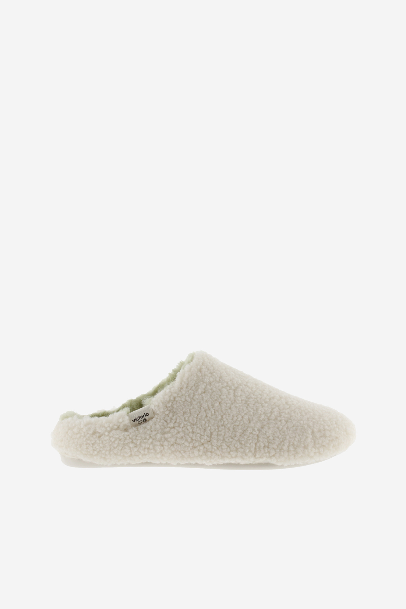 Victoria Norte faux shearling house slippers with soft fur insole ...