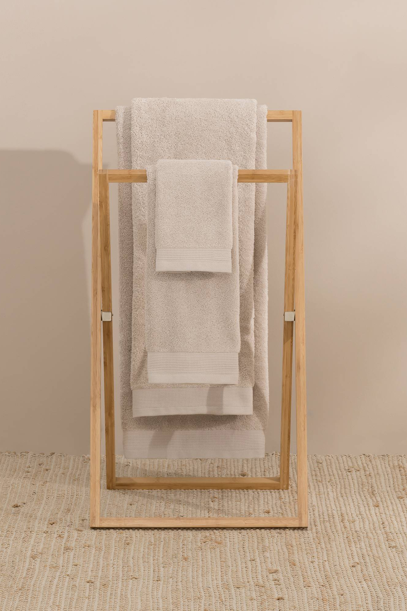 Toalla baño rizo algodón egipcio 90x150cm. | Textil para baño | WomenSecret