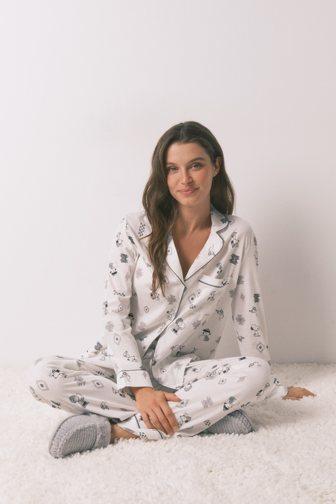 100% cotton Snoopy classic pyjamas | Women's pyjamas | WomenSecret