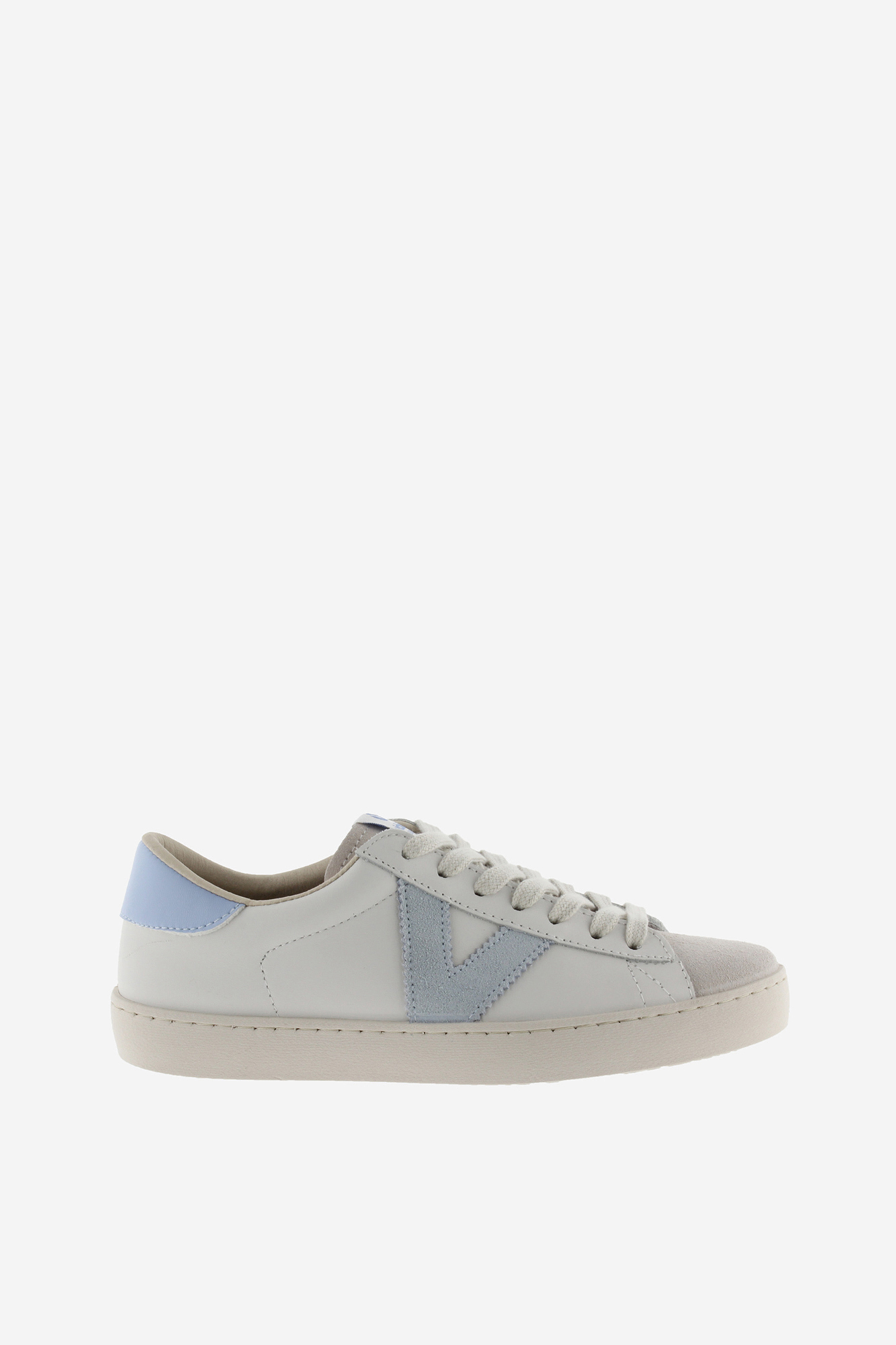 Leather split leather toe sneakers | Women's sneakers | WomenSecret