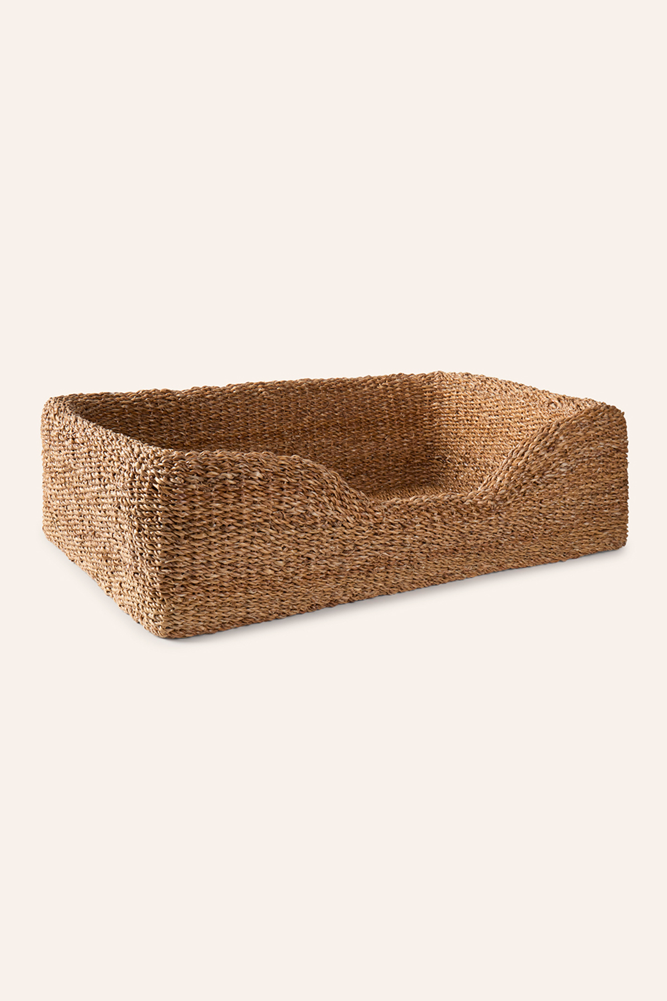 Cama para animal de estimação Braid 87x58x25 Natural | Acessórios para ...