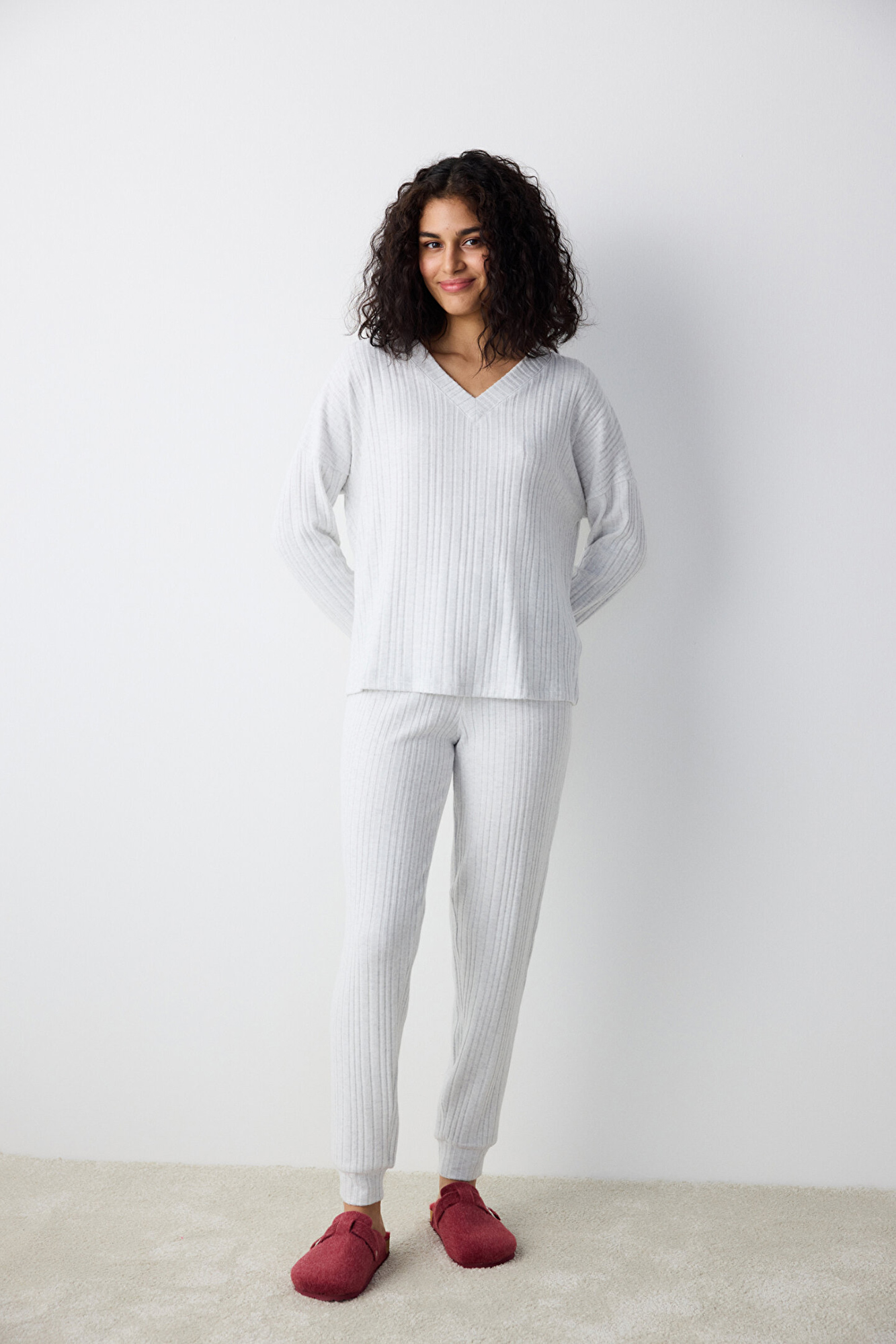 Conjunto de pijama comprido | Pijamas de mulher | WomenSecret