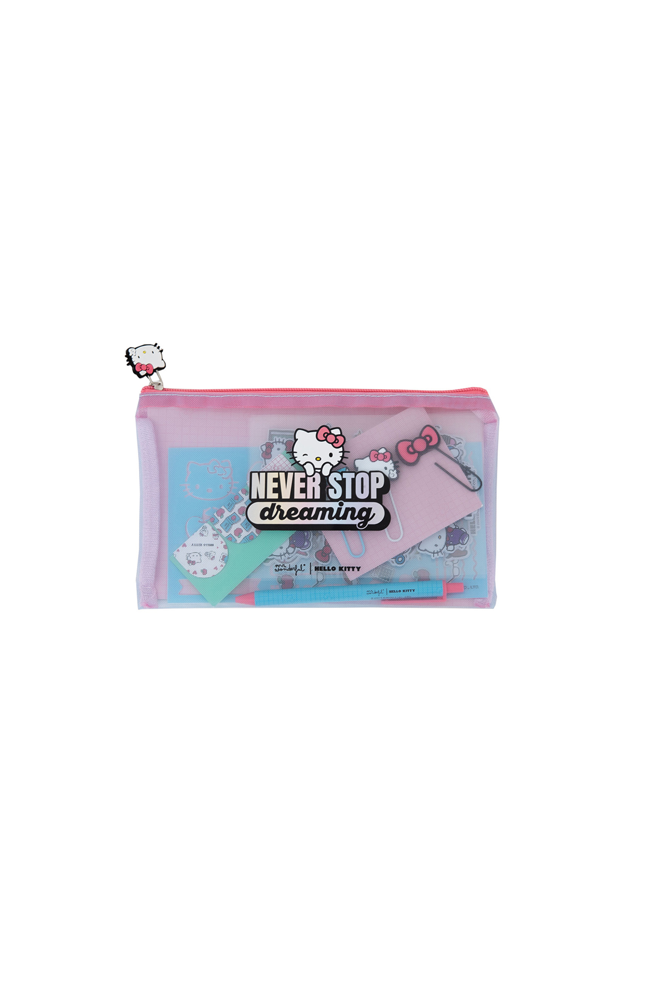 Set de escritura Hello Kitty x Mr. Wonderful - Never stop dreaming ...
