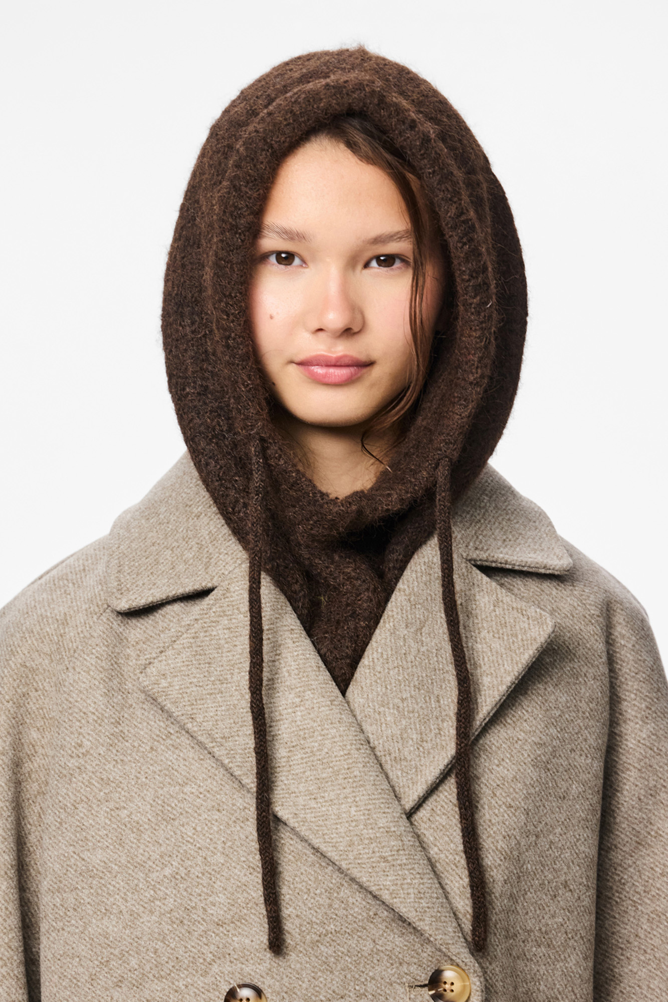 Jersey-Knit balaclava | Kapelusze i czapki dla kobiet | WomenSecret