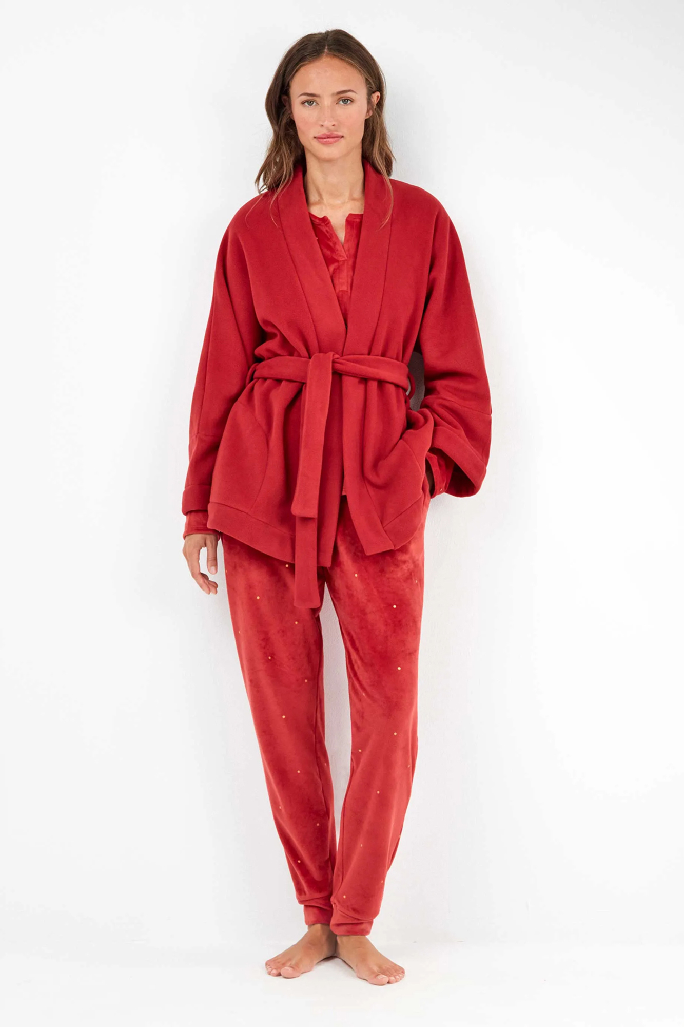 Conjunto de robe e conjunto | Shop the look | WomenSecret